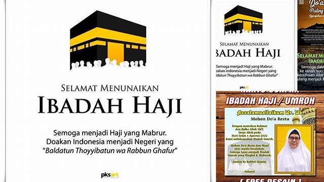 Ucapan Untuk Yang Mau Berangkat Haji